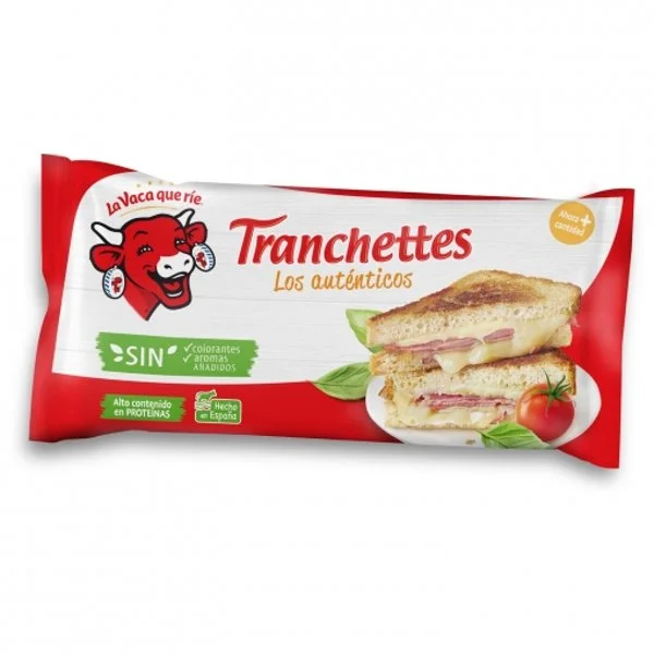 Queso LA VACA QUE RIE, 14 lonchas, sobre 262,5 g