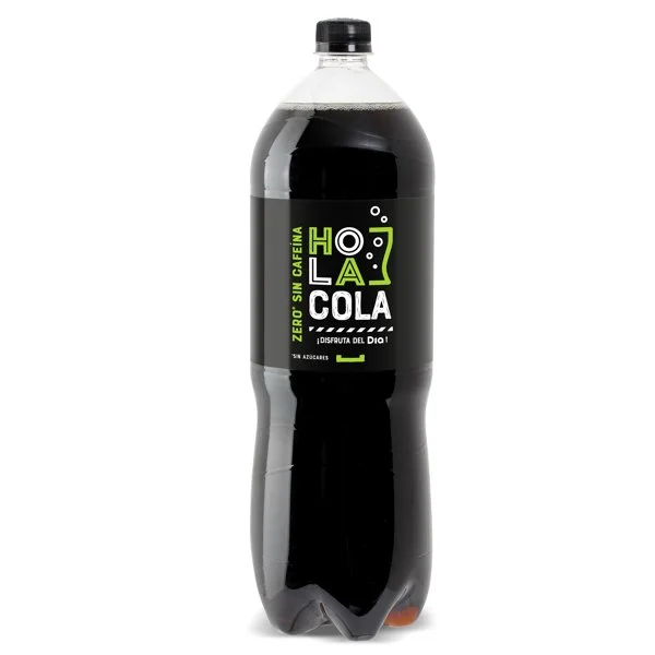 Refresco de cola zero sin cafeína Hola Cola de Dia botella 2 l en Dia