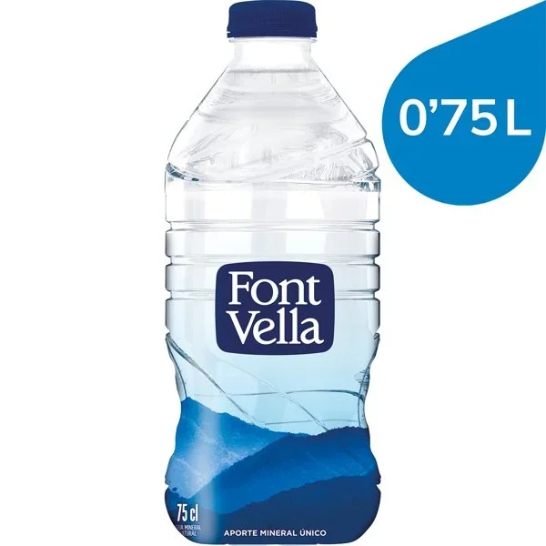 Agua mineral natural Font Vella botella 75 cl - Precio, Opiniones y ...
