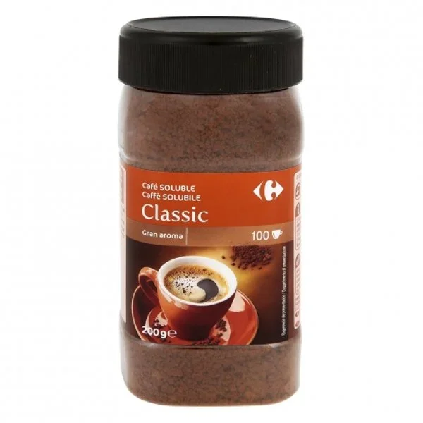 Café soluble natural Carrefour Classic 200 g. - Precio, Opiniones y ...