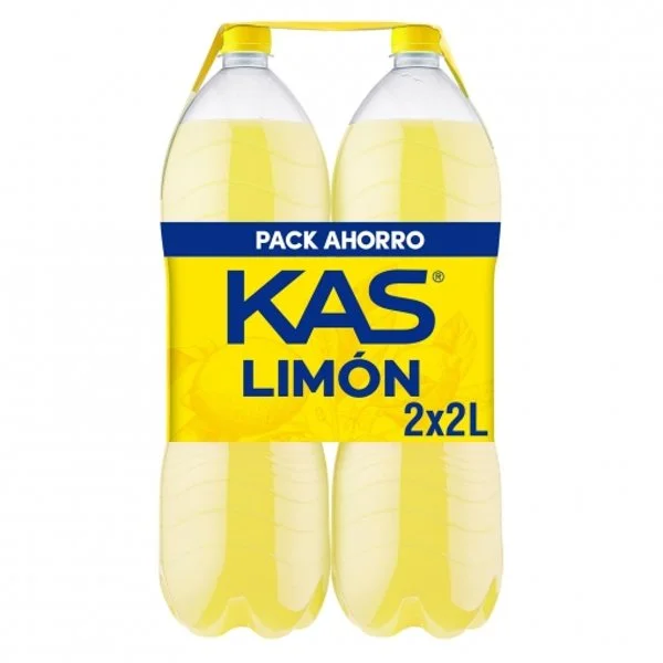 Refresco de limón KAS, pack 2x2 litros