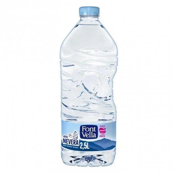 Agua mineral Font Vella 2,5 l. - Precio, Opiniones y Alternativas
