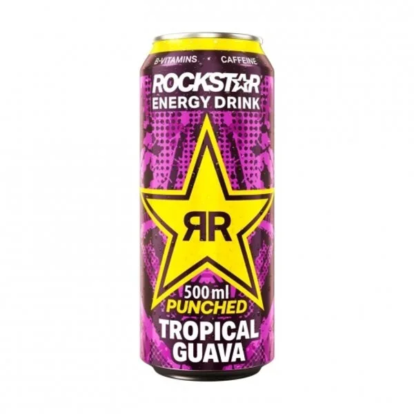 Refresco energético guava ROCKSTAR, lata 50 cl - Precio, Opiniones y ...