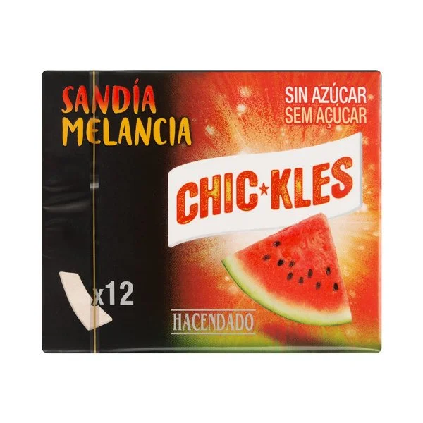 Chicles sandía lámina Hacendado en Mercadona - Precio, Opiniones y ...