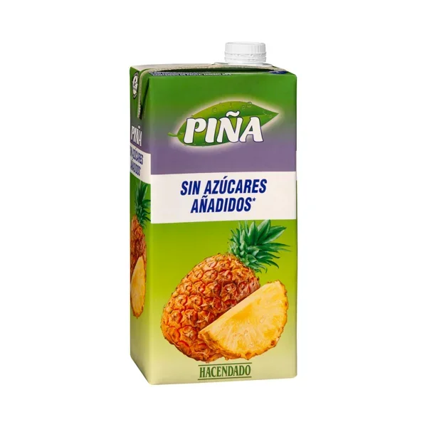 Bebida de piña Hacendado sin azúcares añadidos en Mercadona - Precio ...