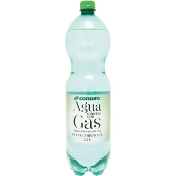 Agua Mineral con Gas Botella - Consum
