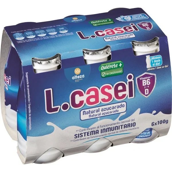 Bebida Láctea L. Casei Natural Azucarado en MasyMas - Precio, Opiniones ...