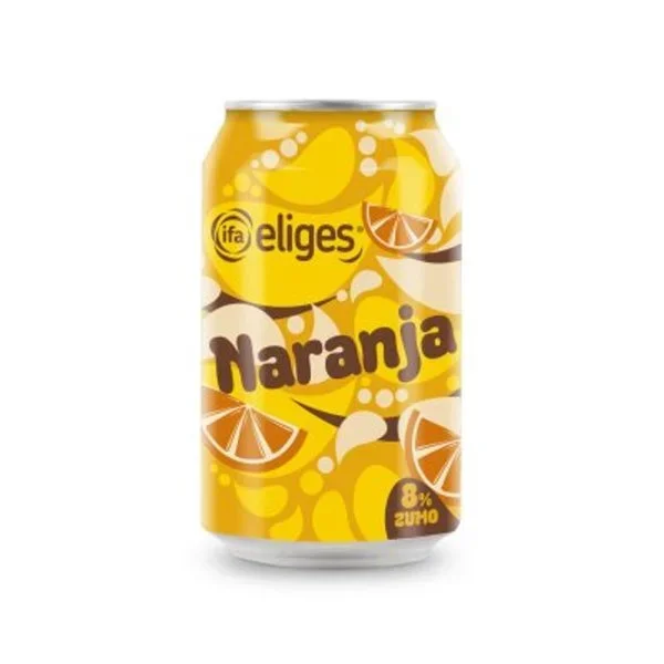 Refresco naranja 8% zumo lata 33 cl en Bm - Precio, Opiniones y ...