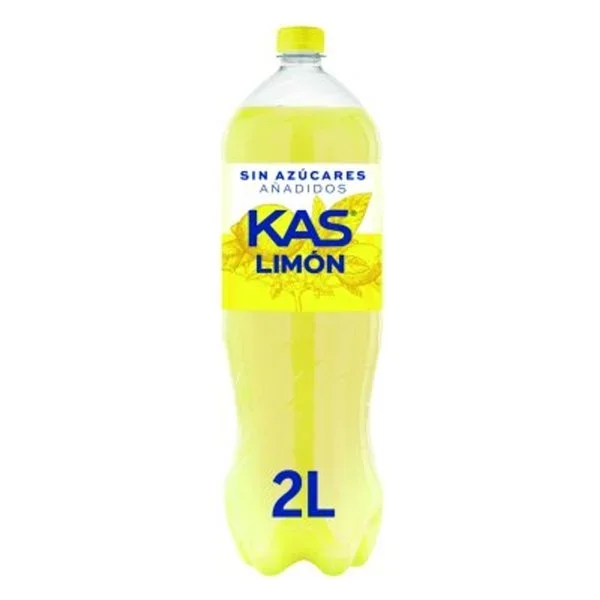 Refresco de limón sin azúcar añadido KAS, botella 2 litros - Precio ...