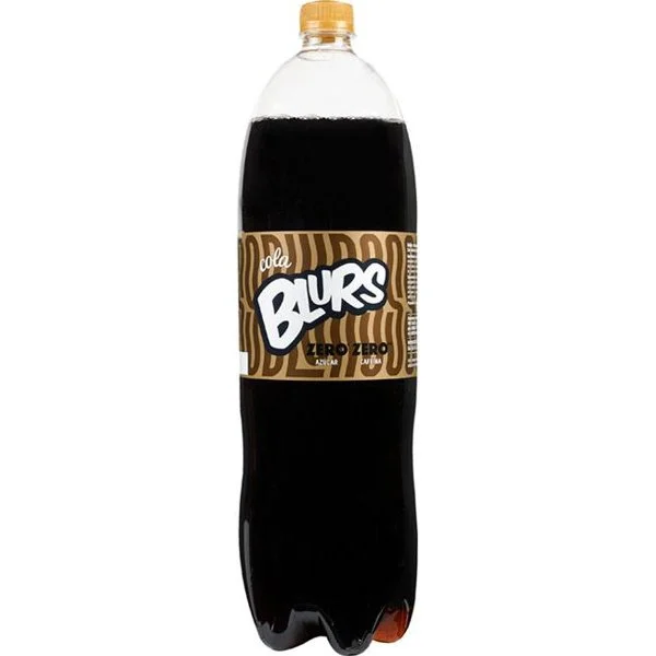 Refresco cola zero azúcar-zero cafeína BLURS, botella 2 litros - Precio ...