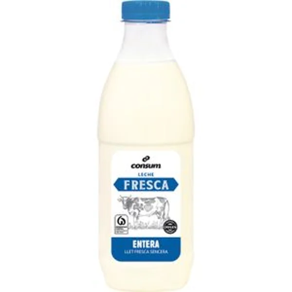 Leche Fresca Entera Botella en Consum - Precio, Opiniones y Alternativas