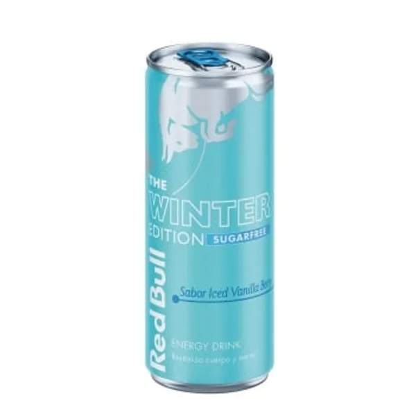 Red Bull Winter Edition sabor iced vanilla berry sin azúcar lata 25 cl ...