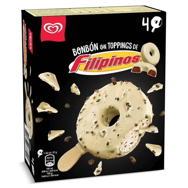 Helado bombón filipinos 4 unidades Frigo caja 148 g en Dia - Precio ...