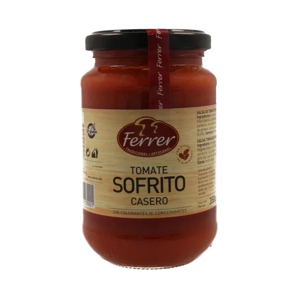 FERRER Tomate sofrito estilo casero frasco de 350 g. en Alcampo - Precio, Opiniones y Alternativas