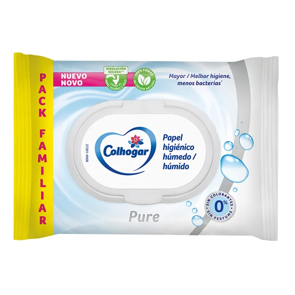 COLHOGAR Papel higiénico húmedo Pure 80 uds. en Alcampo – Precio ...