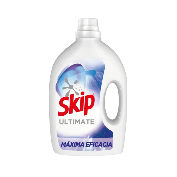 SKIP Ultimate Detergente líquido con acción anti manchas y de máxima ...