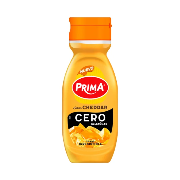 PRIMA Salsa cheddar sin azucares añadidos 260 g. en Alcampo - Precio ...