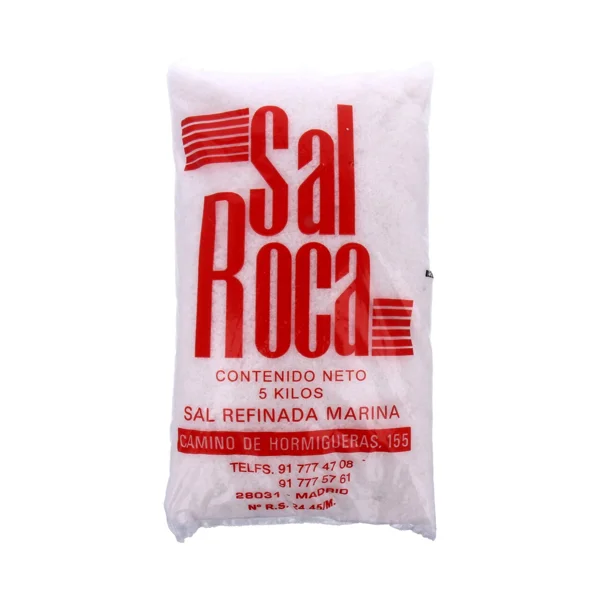 SAL ROCA Sal gruesa refinada marina SAL ROCA 5 kg. en Alcampo - Precio ...